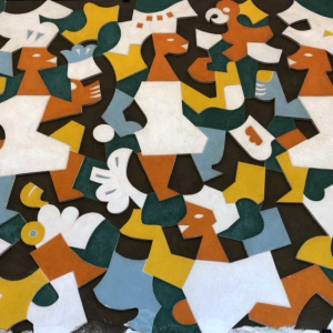Mural de Carlos Mérida en la UFM - El Amigo de la Marro
