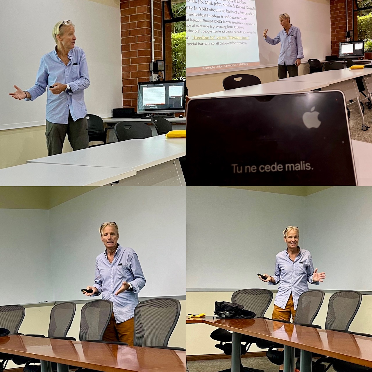 Cris Lingle explora la tríada: filosofía, política y economía - El ...