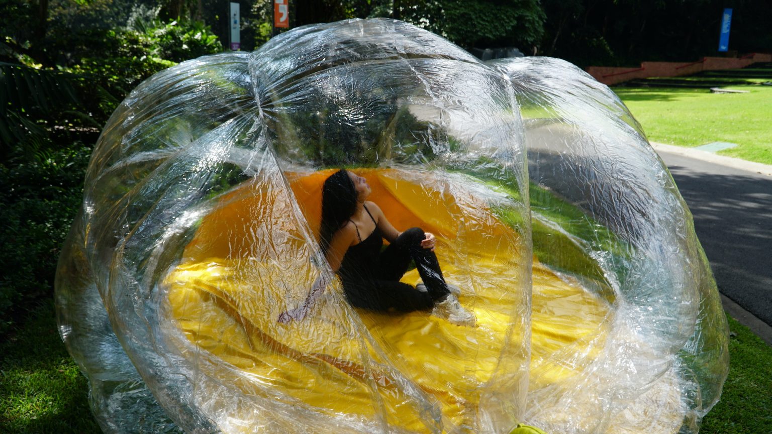 El aire y el diseño en pabellones inflables y habitables - El Amigo de ...