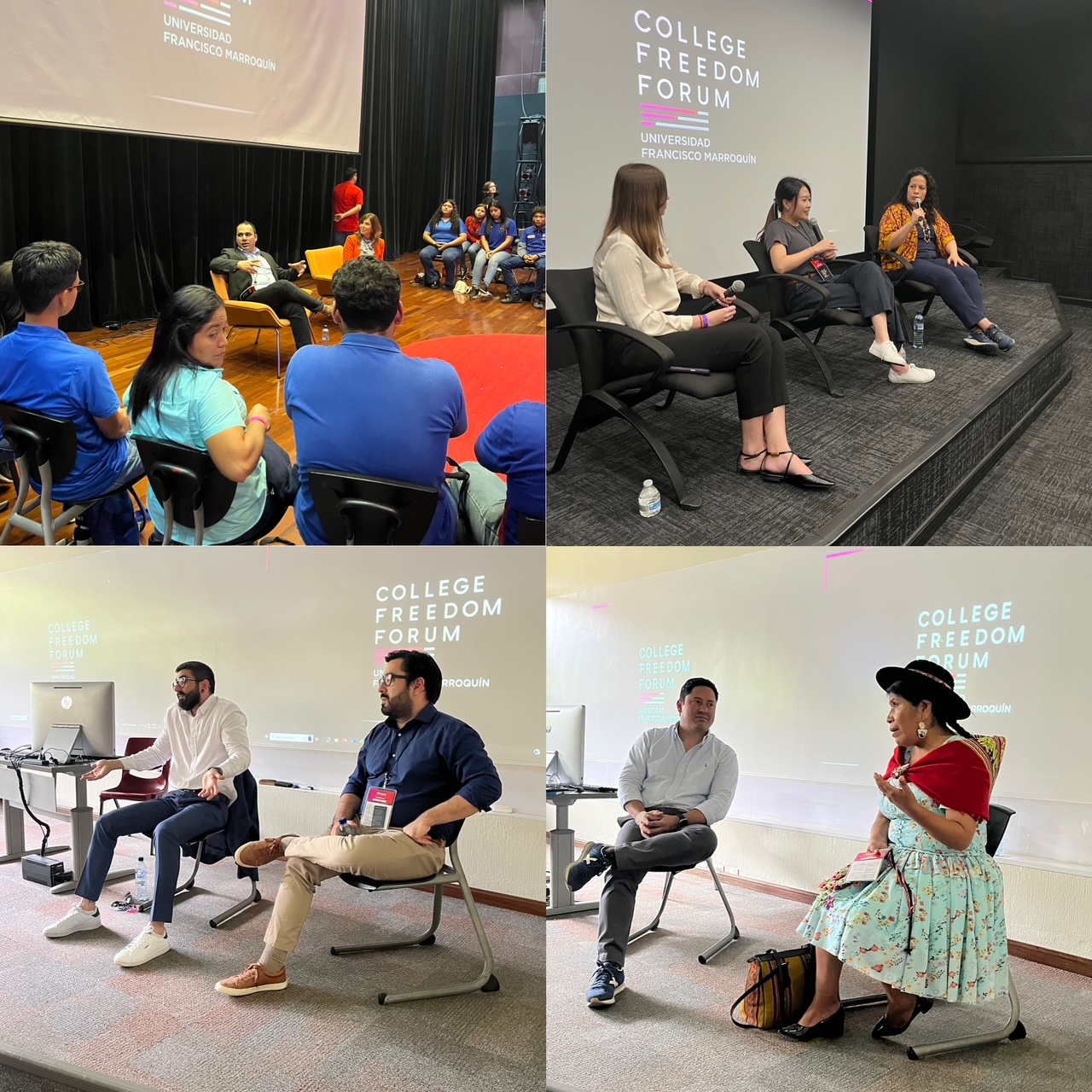 Encuentro de valientes: College Freedom Forum en la UFM - El Amigo de ...